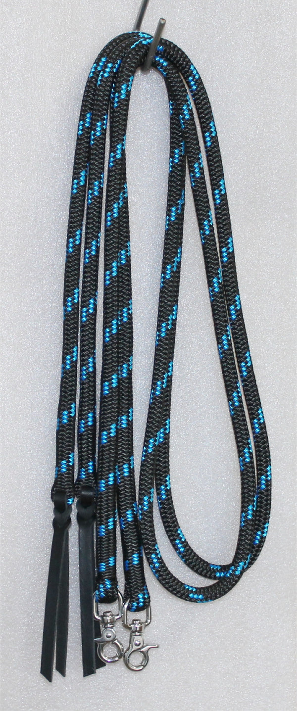 Nungar Knots Split 2m Reins Assorted Colours - Hiscocks