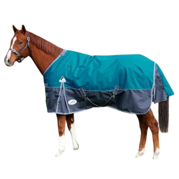 Eurohunter Thredbo Rug | Harbour Blue / Charcoal - Hiscocks