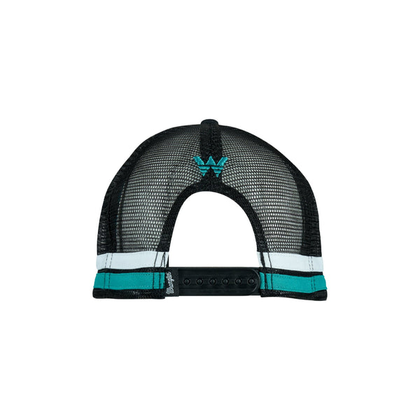 Wrangler Trucker Cap | Ricky | Black - Hiscocks