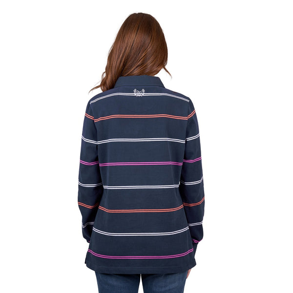 Wrangler Womens Rugby | Faith | Navy / Multi - Hiscocks