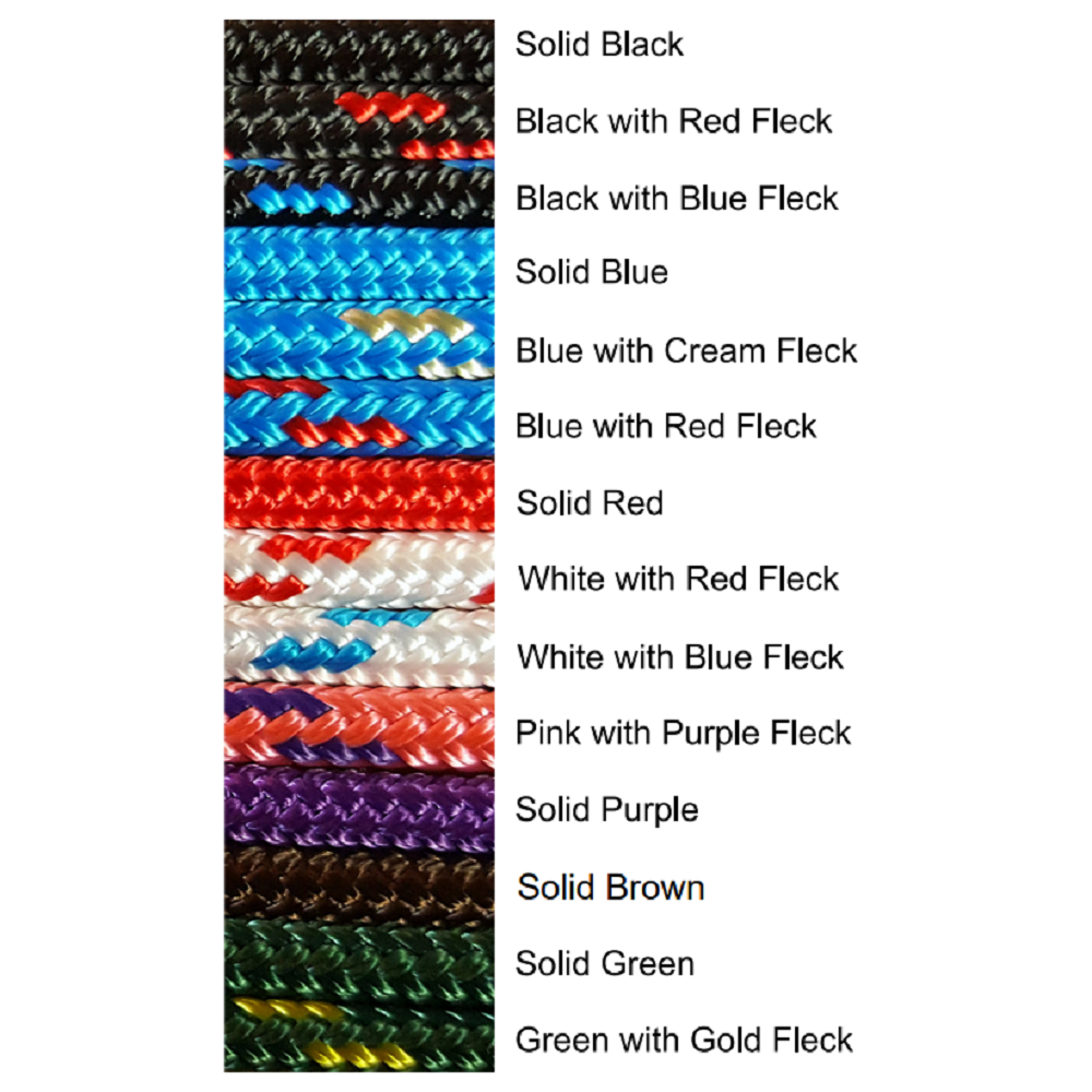 Nungar Knots Split 2m Reins | Loops | Assorted Colours - Hiscocks